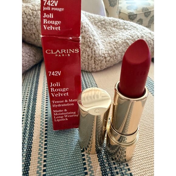 Clarins | Makeup | Nib Clarins Joli Rouge Velvet Matte Moisturizing ...